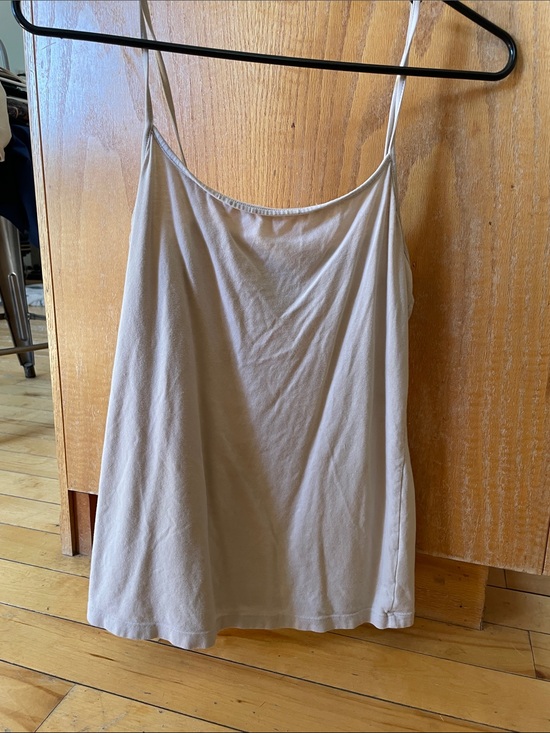Faded Glory | Shirts & Tops | Faded Glory Cream Spaghetti Strap Tank ...
